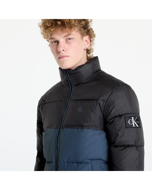 Calvin Klein Jacket Jeans Non Down Blocking Puffer Jacket in Blue for ...