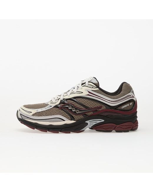 Saucony Sneakers Progrid Omni 9 Tan in Brown | Lyst