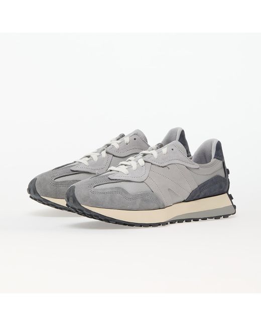 New Balance 327 Slate in White | Lyst