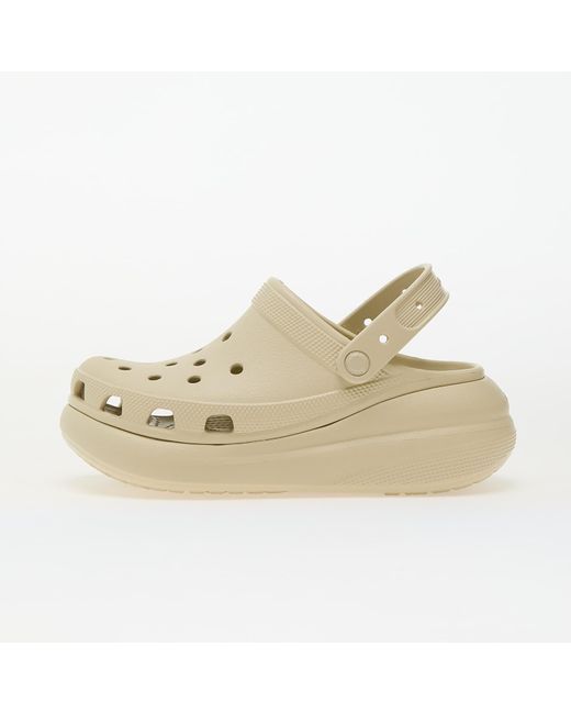 Crocs™ Sneakers Classic Crush Clog in Natural | Lyst