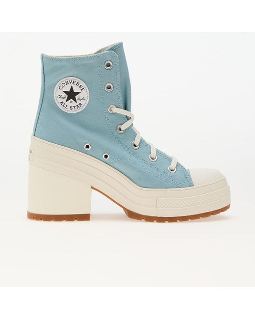 Converse Sneakers Chuck 70 De Luxe Heel Platform Infinity Pool/ Egret ...