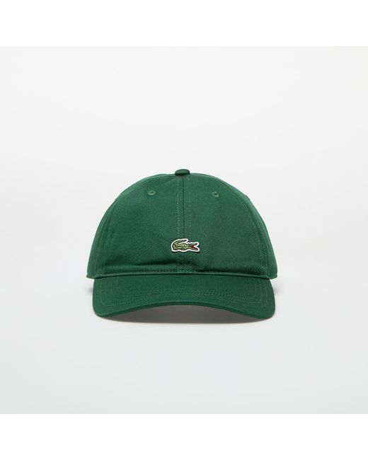 Lacoste Cap Cap in Green | Lyst