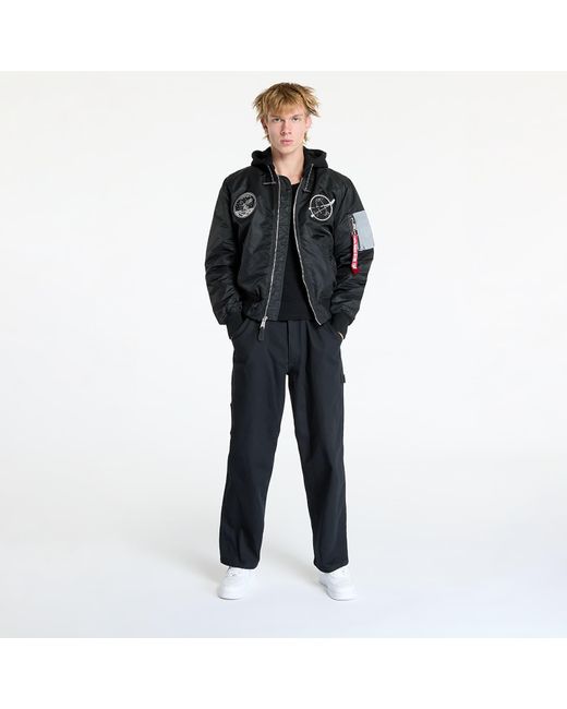 Alpha Industries Jacket Alpha Industries Ma-1 Vf Hood Dark Side ...