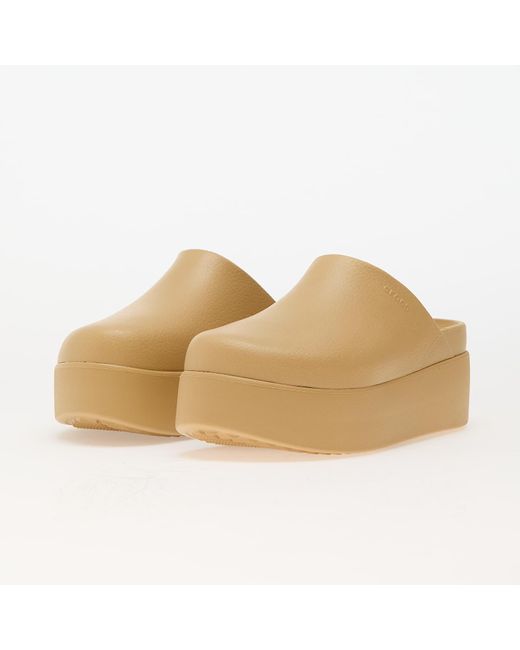Crocs™ Sneakers Dylan Platform Clog in Natural | Lyst
