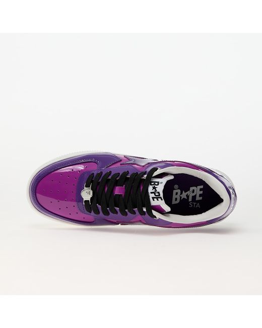 A Bathing Ape Sneakers Bape Sta Icon M2 in Purple for Men | Lyst