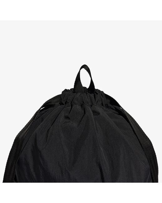 adidas Originals Everyday Icons String Backpack in Black | Lyst