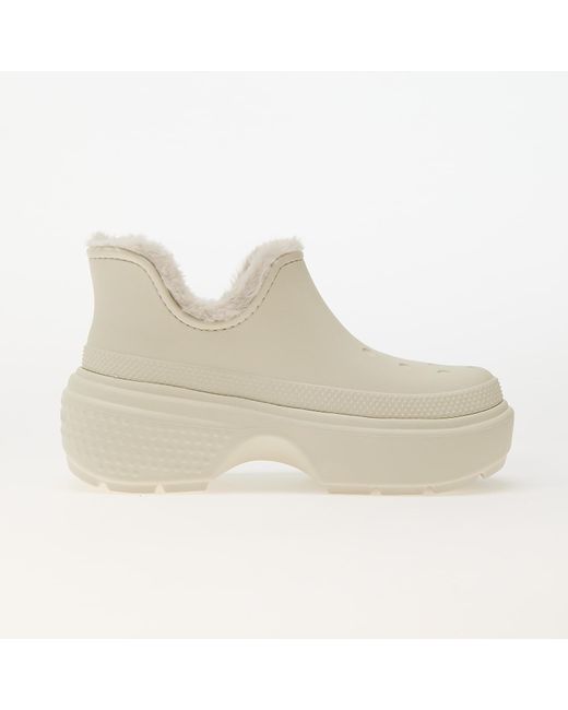 Crocs™ Sneakers Stomp Lined Shorty Boot Linen/ Linen in Natural for Men ...