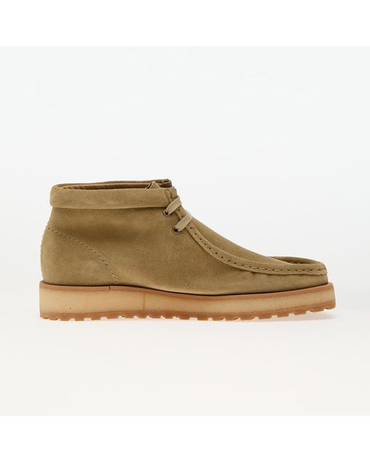 Clarks Sneakers Wallabee Scout in Natural | Lyst