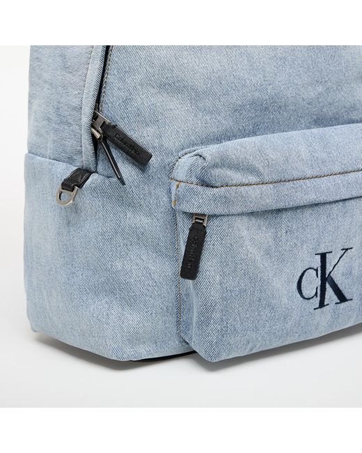 Calvin Klein Jeans Backpack in Blue | Lyst