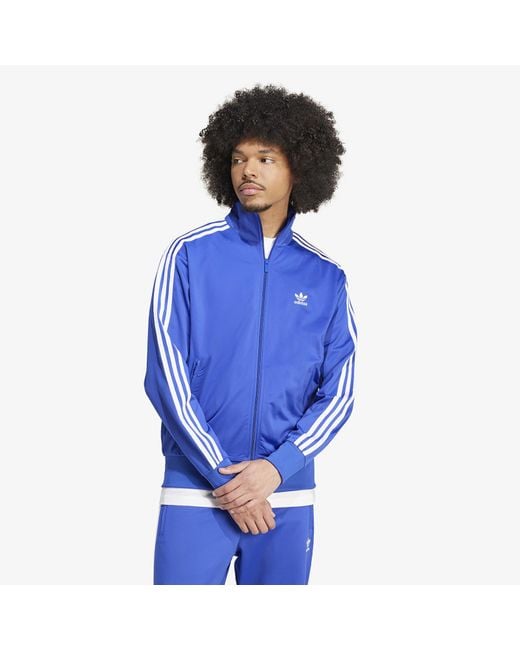 adidas Originals Jacket Adidas Adicolor Classics Firebird Track Top Semi Lucid in Blue for Men ...