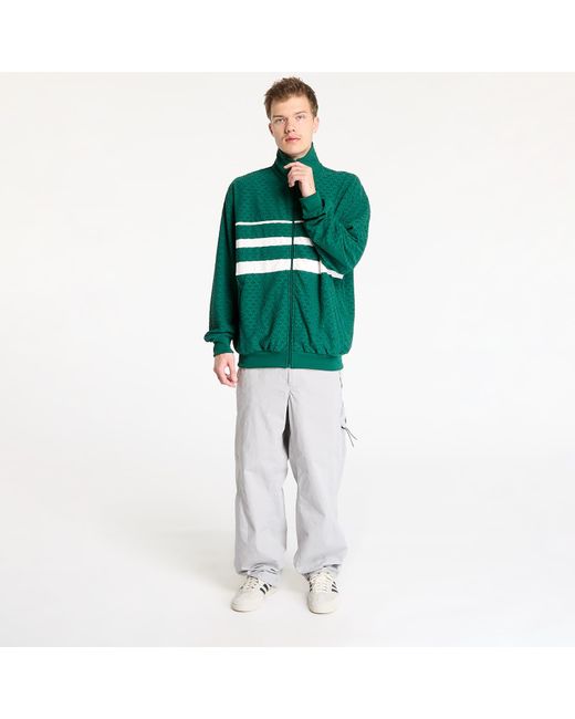 adidas Originals Jacket Track Top in Green for Men | Lyst