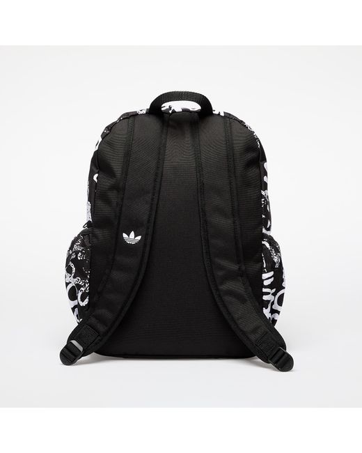 adidas Originals Adidas Graphic Classic Backpack in Black | Lyst