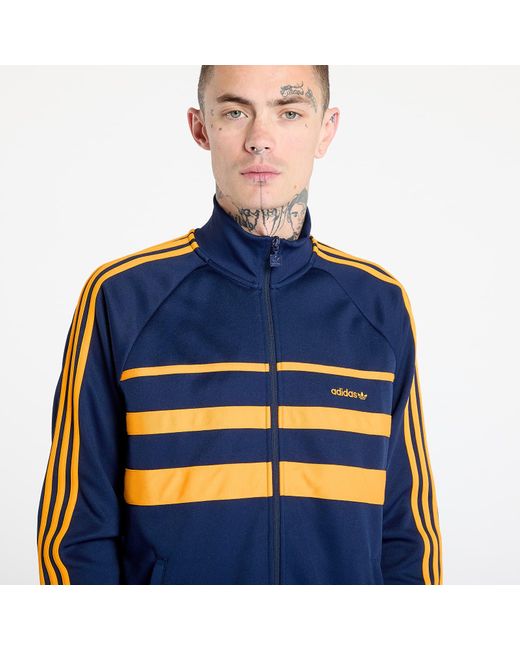 adidas Originals Jacket Adidas The First Track Top Night/ Crew in Blue ...