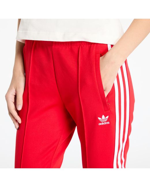 adidas Originals Pants Adidas Adicolor Sst Track Tracksuit Pant in Red ...
