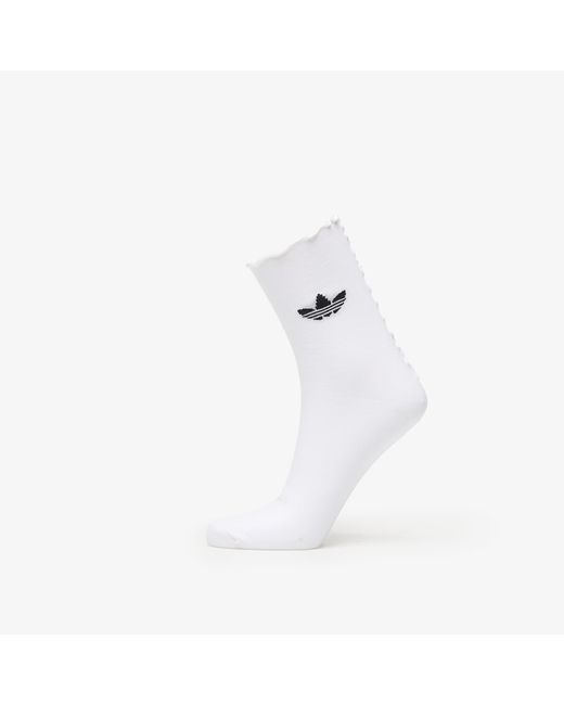 adidas Originals Adidas Ruffle Socks 2-Pack in Black | Lyst