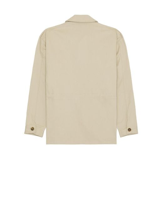 Ghiaia Safari Jacket in Natural for Men | Lyst