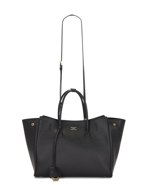 Balenciaga Hampton Small Carry Bag in Black | Lyst