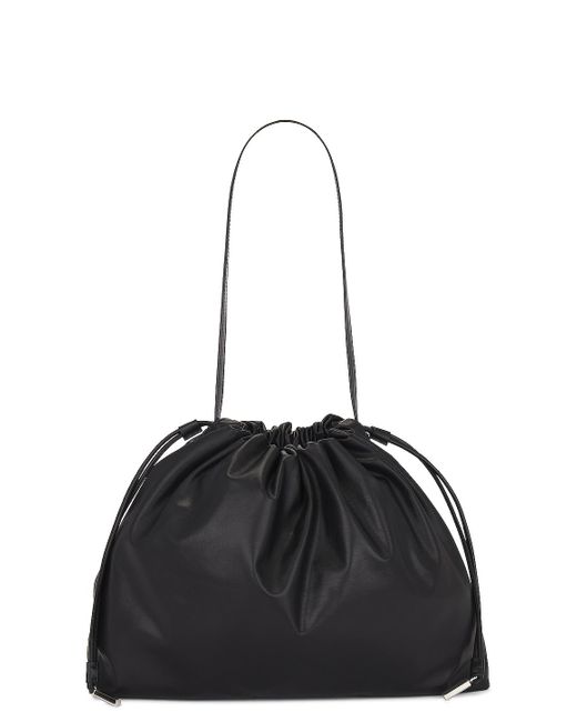 The Row Angy Hobo Bag in Black | Lyst