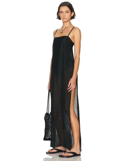 Matteau Sheer Cami Dress in Black | Lyst