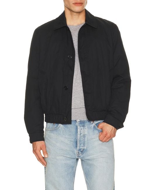 Saint Laurent Blouson in Black for Men | Lyst