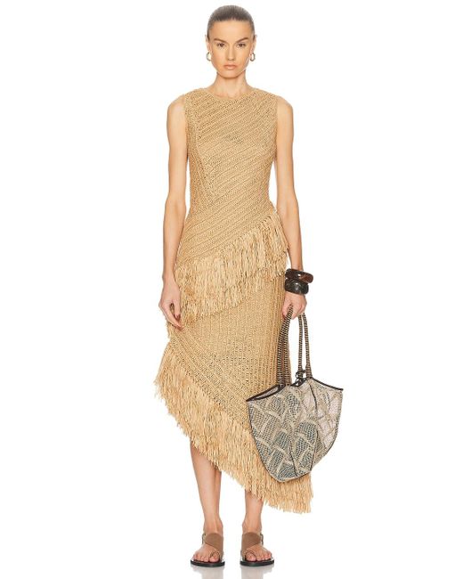 Simon Miller Beja Crochet Dress in Natural | Lyst
