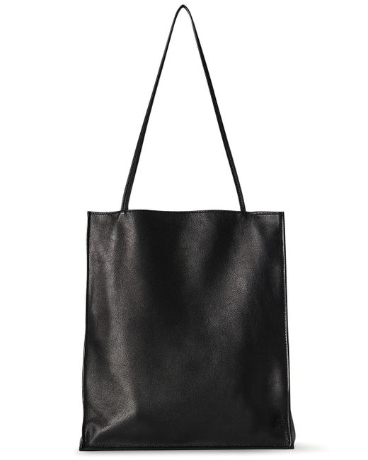 The Row Large To Go Tote Bag in Black | Lyst