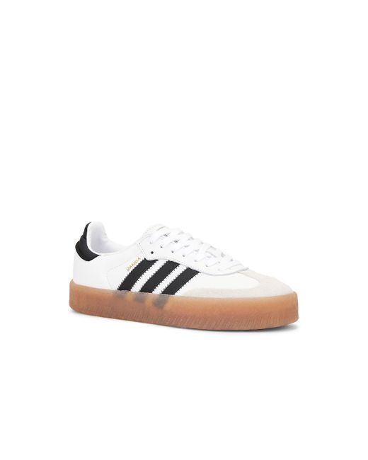 adidas Originals Samba Platform in White | Lyst