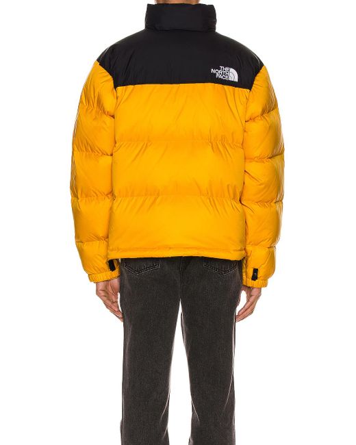 The North Face 1996 Nuptse Jacket in Orange for Men | Lyst