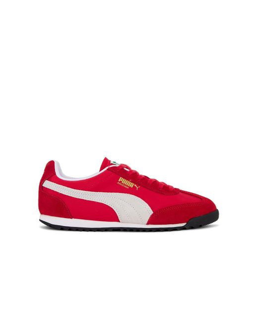 PUMA Arizona Nylon Sneaker in Red | Lyst