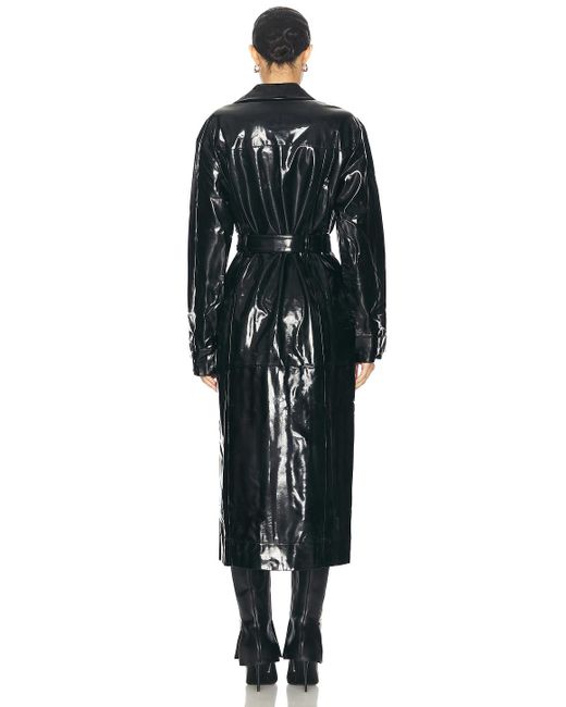 Sir. The Label Midnight Trench Coat in Black | Lyst