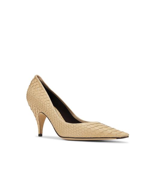 The Row Liisa Python Pump in White | Lyst