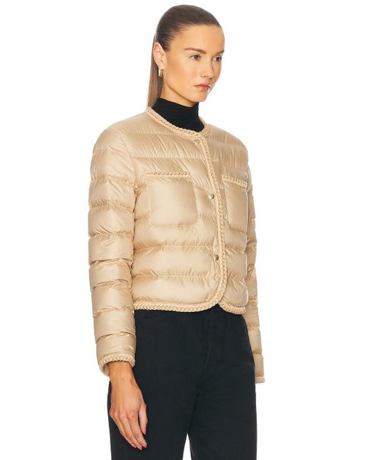 Moncler Gencay Jacket in Natural | Lyst