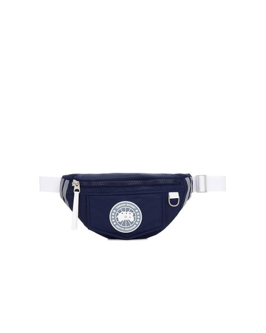 Canada Goose Performance Satin Waist Pack in Blue for Men | Lyst