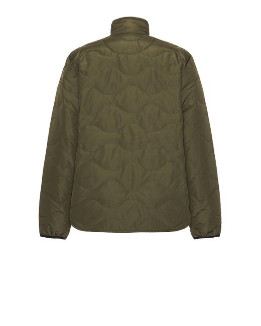 Schott Nyc Military Down Jacket in Green for Men | Lyst