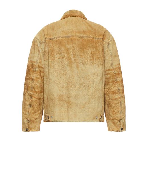DIESEL Stack Denim Jacket in Natural for Men | Lyst