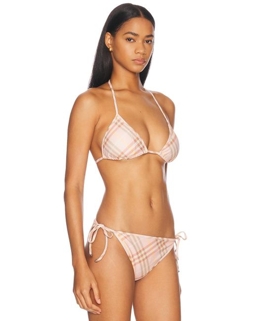 Burberry Triangle Bikini Top | Lyst