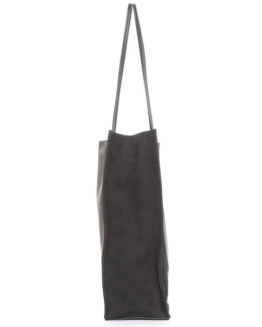 The Row Large To Go Tote Bag in Black | Lyst