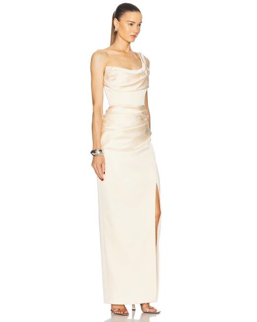 Rachel Gilbert Duke Gown in White | Lyst