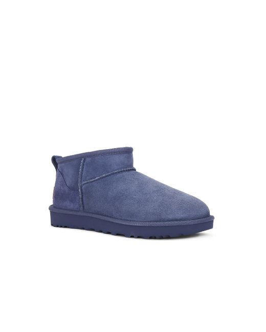 UGG Classic Ultra Mini Boot in Blue | Lyst