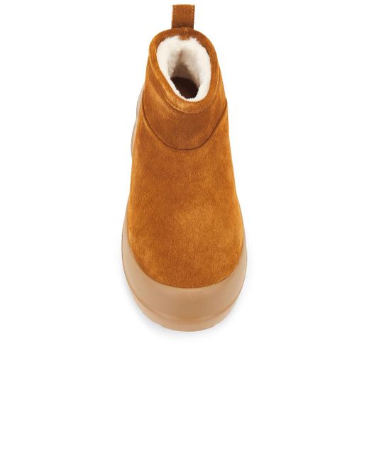 Moon Boot Luna Low Suede Boot in Brown | Lyst