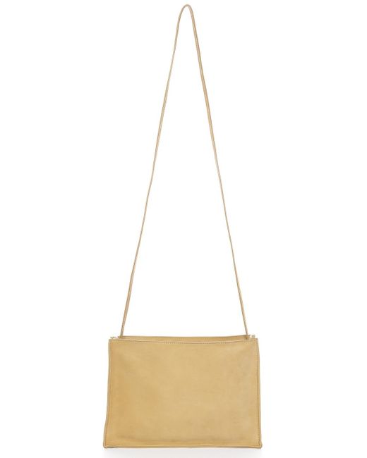 The Row Large To Go Crossbody Bag in Natural | Lyst