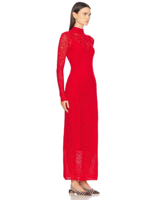 Gabriela Hearst Lethe Dress in Red | Lyst
