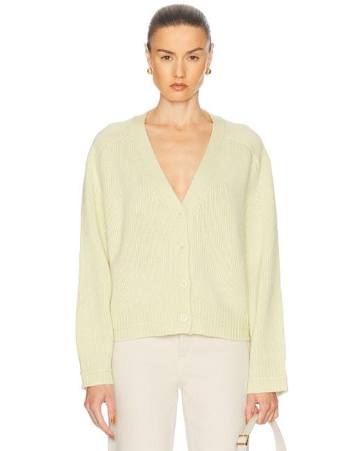 SABLYN Rae Cardigan in Yellow | Lyst
