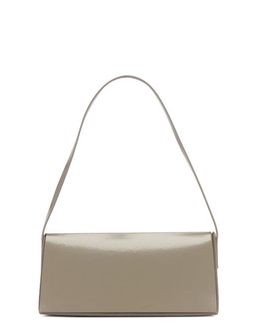 St. Agni Triangle Origami Shoulder Bag in Gray | Lyst