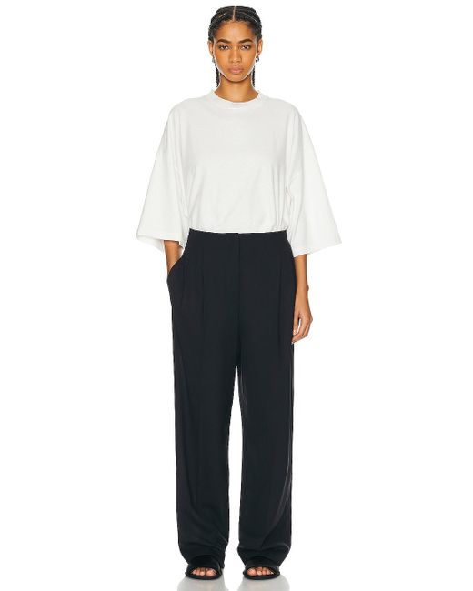 The Row Oversized T-shirt in White | Lyst