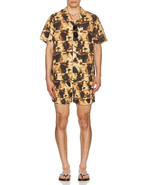 AUTO-REPLY 4 Printed Sebastian Swim Trunk for Men | Lyst