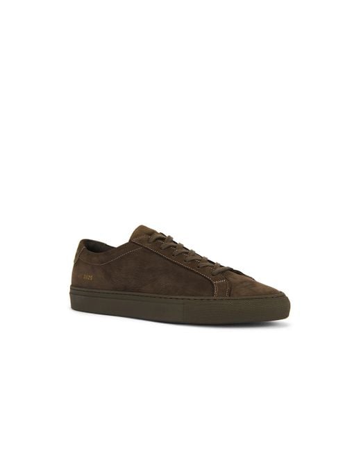 Common Projects Article 2507 Achilles in Brown for Men | Lyst