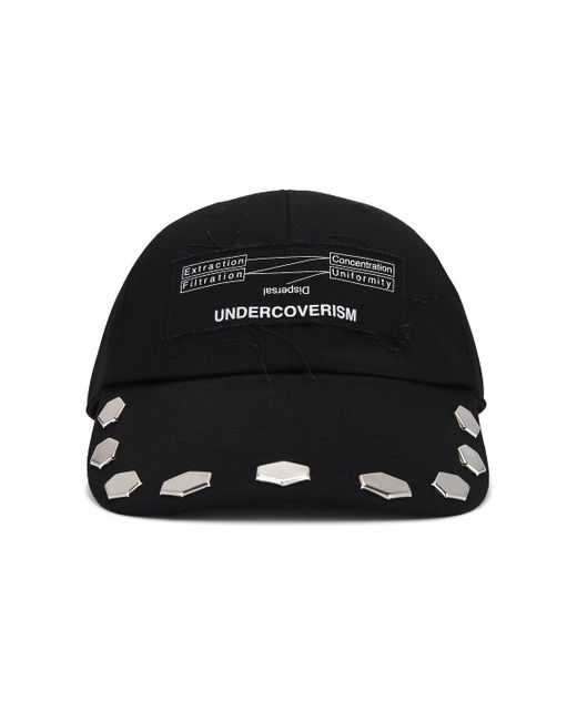 Undercover Studded Cap in Black for Men | Lyst