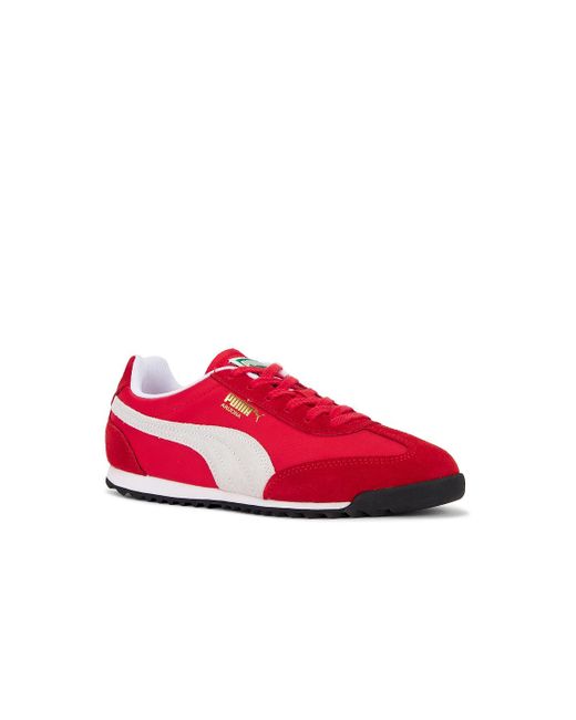 PUMA Arizona Nylon Sneaker in Red | Lyst