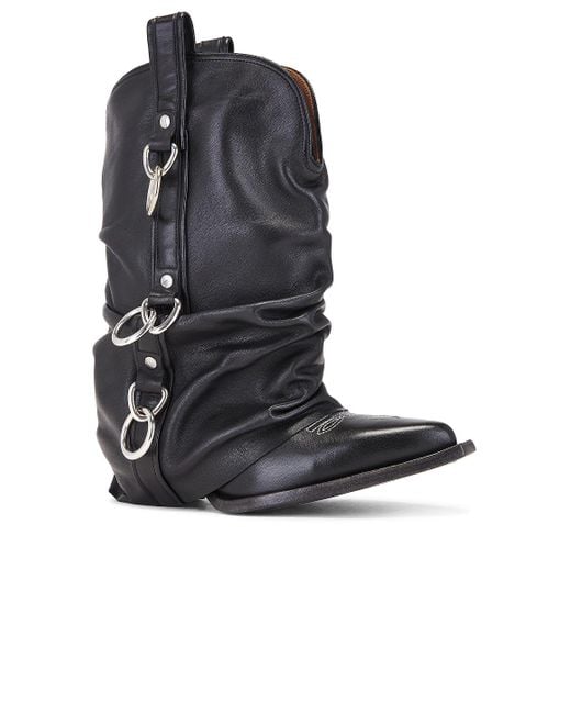 R13 Harness Low Rider Boot in Black | Lyst